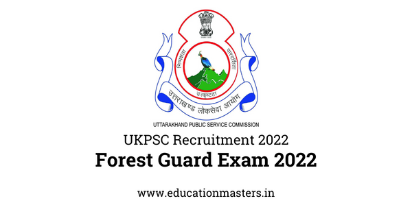 UKPSC Forest Guard Recruitment Application form 2022 - 894 Posts ...